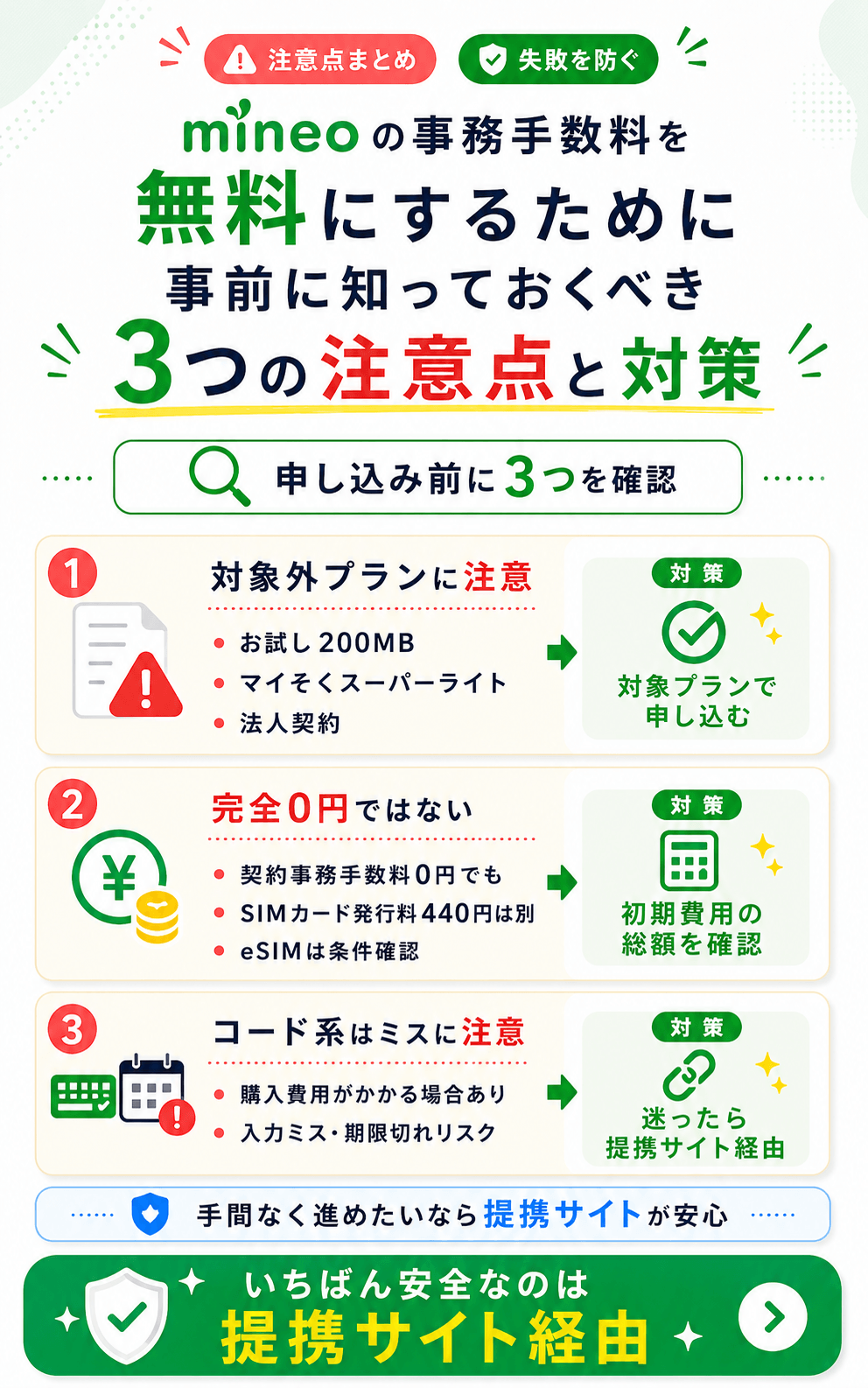 mineoの契約事務手数料無料キャンペーン最新解説！初期費用を0にする方法やエントリーパッケージ利用術＆無料にならない注意点も紹介【2026年6月】